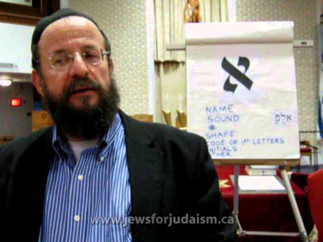 MYSTICAL MEANING of the HEBREW ALPHABET 1 of 4 - Rabbi Michael Skobac ...