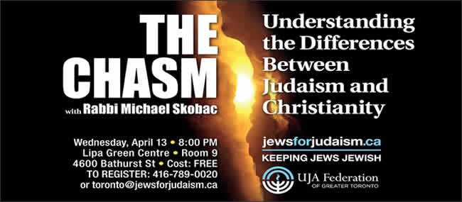 The Chasm with Rabbi Michael Skobac - Jews for Judaism